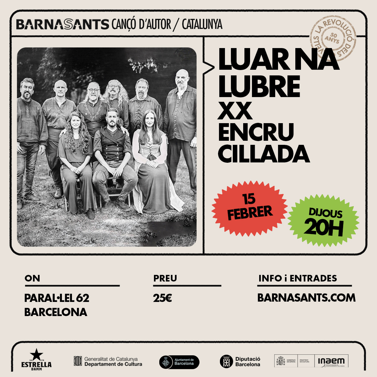 Luar Na Lubre presenta en Barcelona su nuevo trabajo con canciones ...